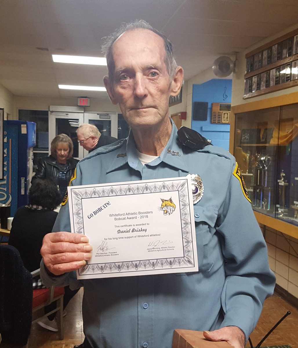 Briskey named Bobcat Fan of the Year – WHITEFORD BOBCAT SPORTS