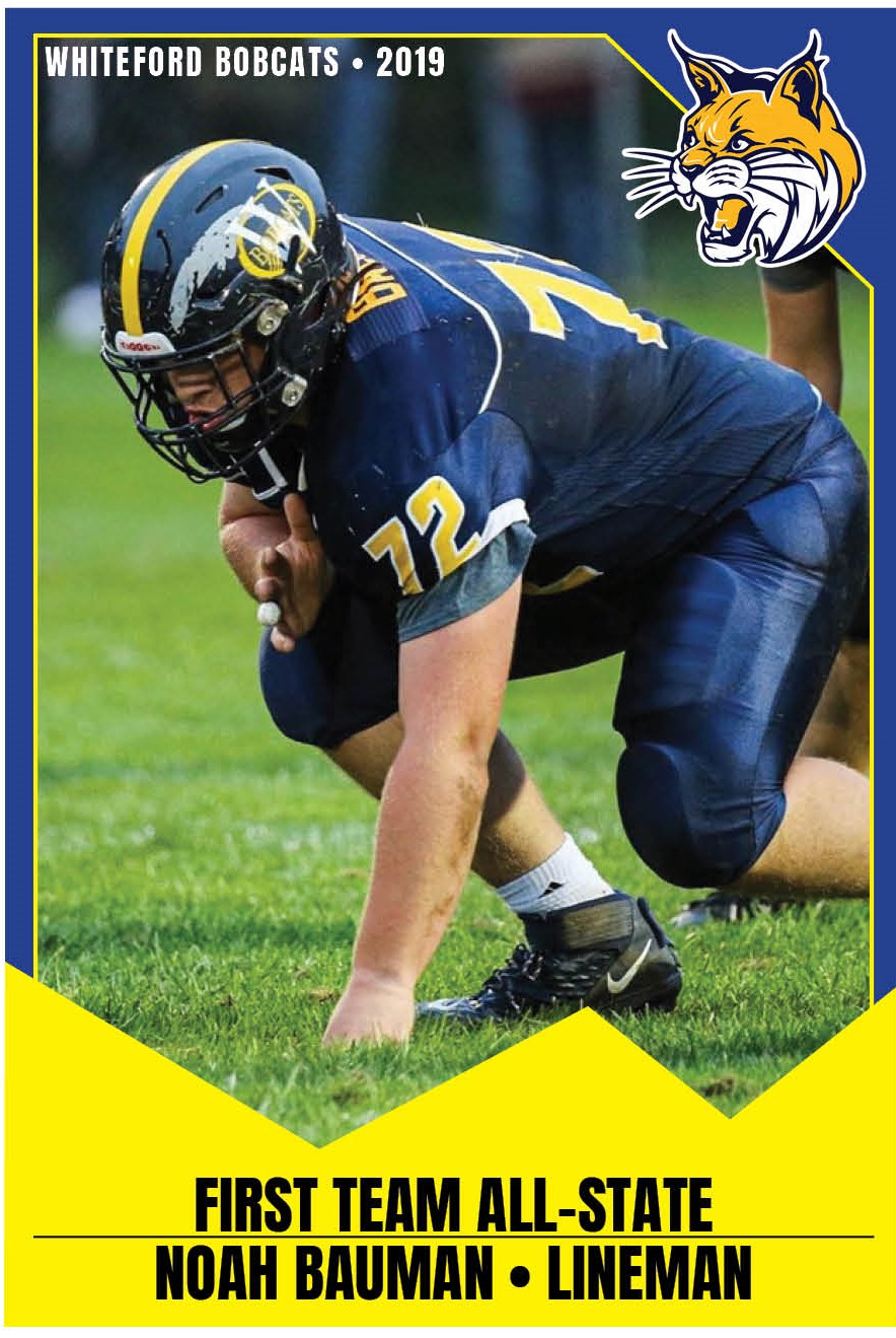 Noah Bauman named First Team All-State by AP panel – WHITEFORD BOBCAT SPORTS