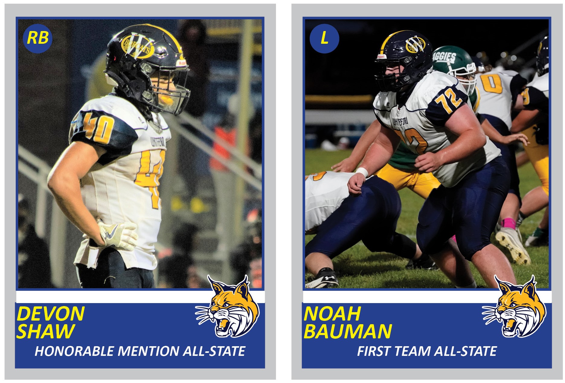 Bauman First Team, Shaw honorable mention on Associated Press All-State ...