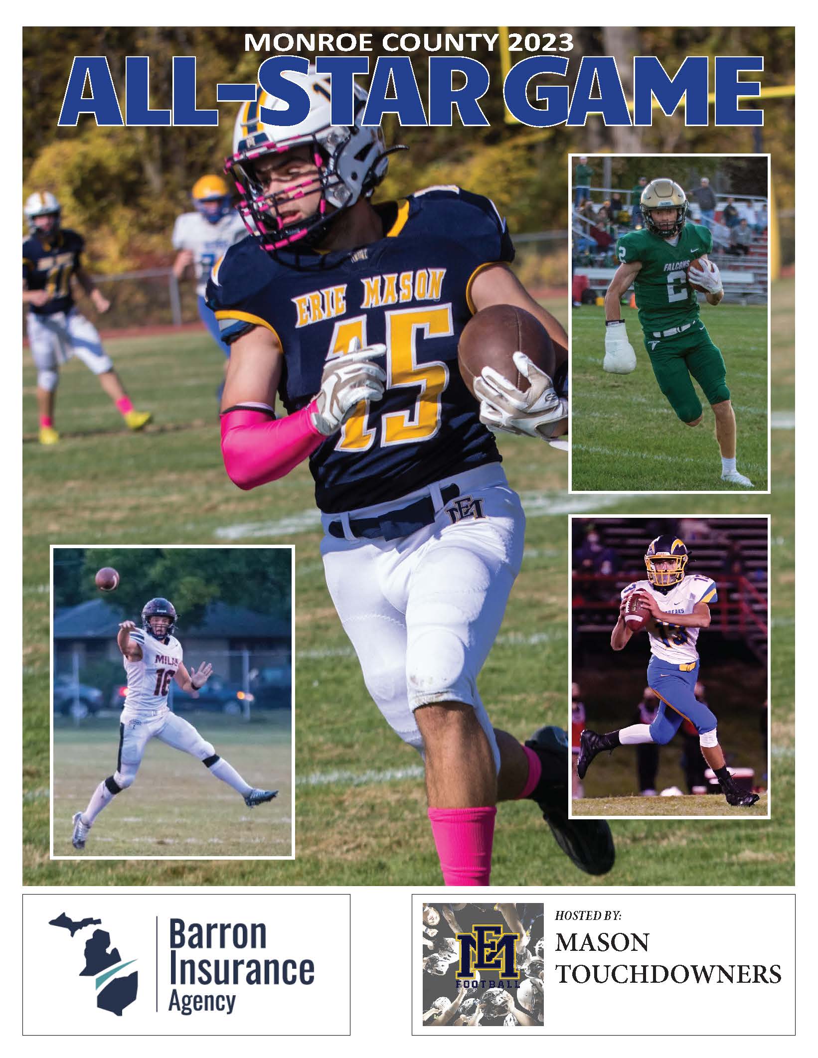 Five Bobcats in County All-Star Football Game – WHITEFORD BOBCAT SPORTS