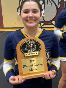 Competitive Cheer Squad takes First Place – WHITEFORD BOBCAT SPORTS